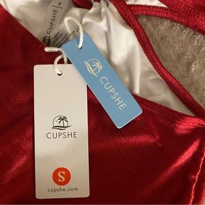 Cupshe | Swim | Cupshe Cutout Front Twist One Piece Swimwear | Poshmark